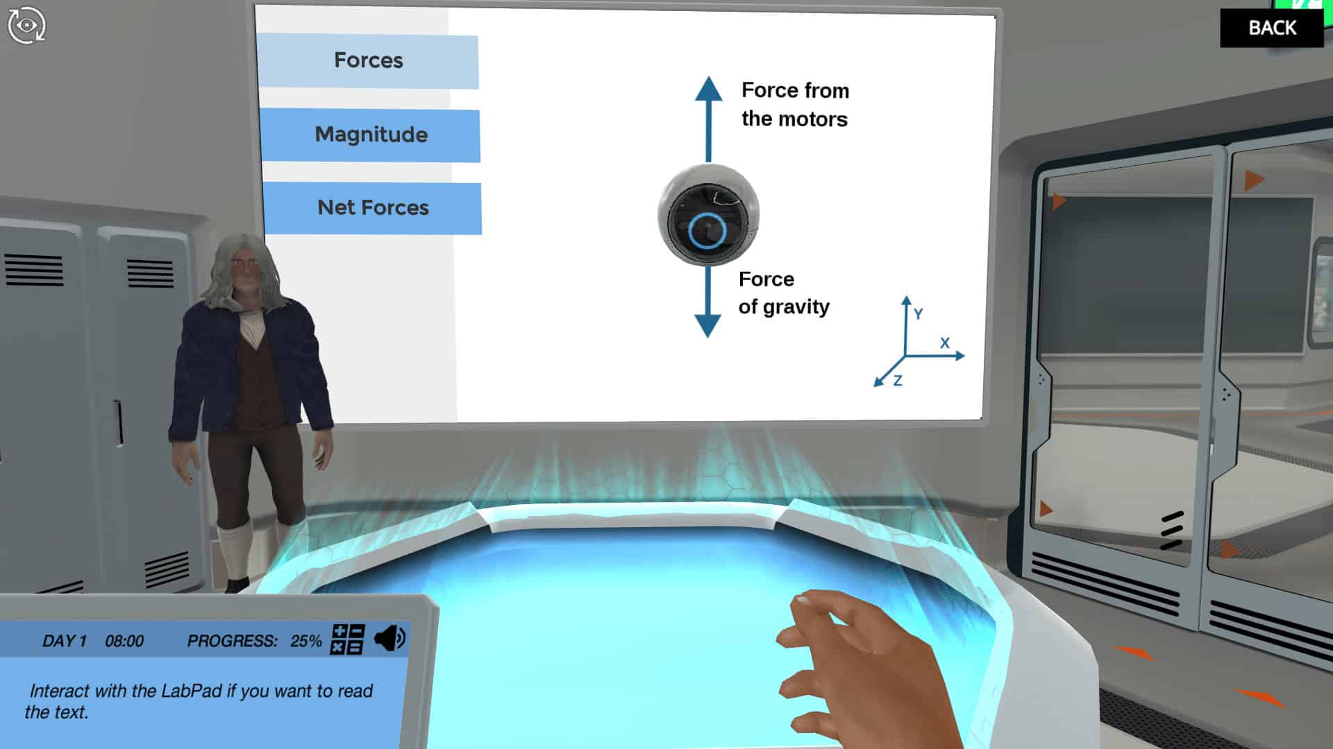 Virtual Lab: Forces and Free-Body Diagrams Virtual Lab | Labster - hth华 ...
